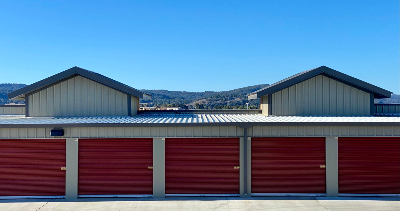 Metal Roofing and Wall Panels for Self-storage Facility