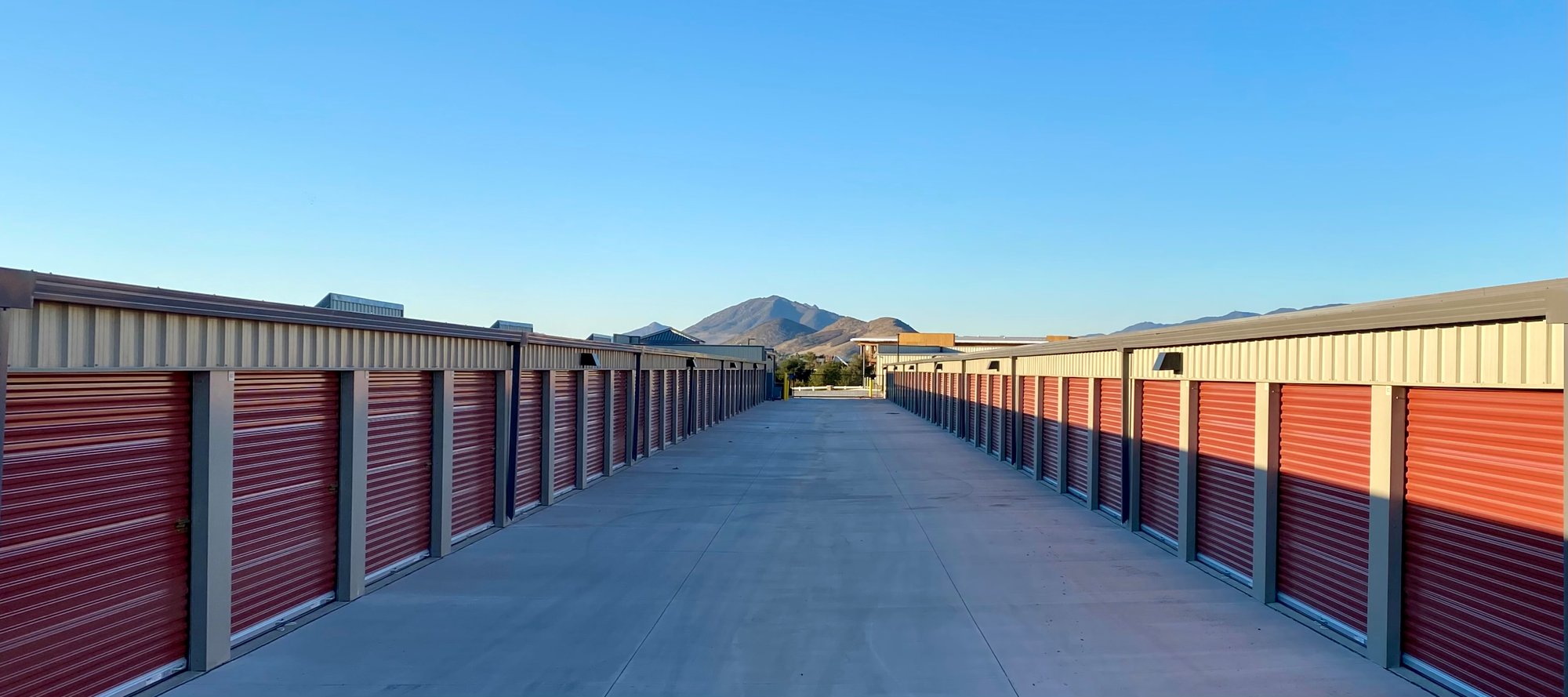 Metal Roofing and Wall Panels for Self-storage Facility