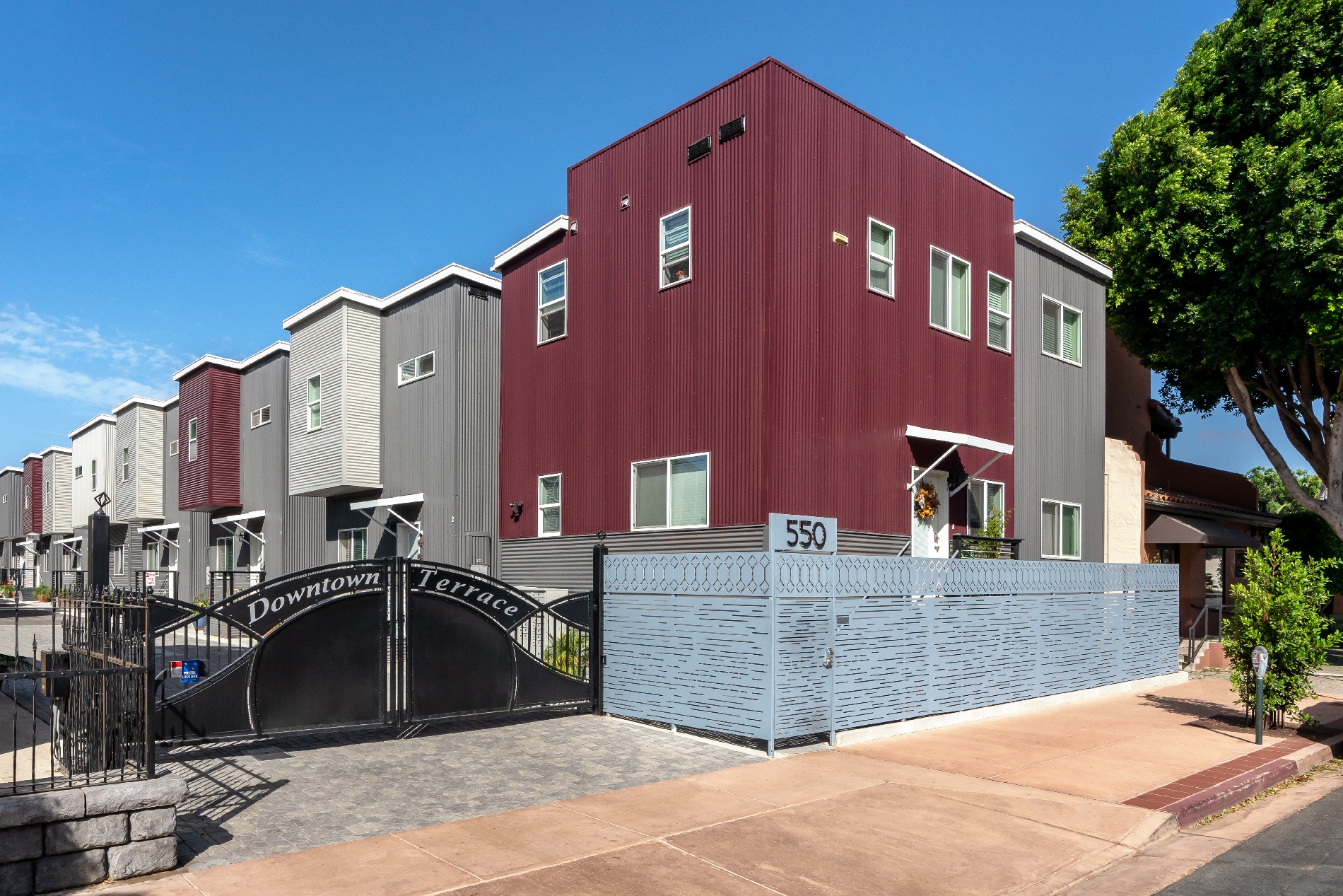Corrugated Panels Provide Contemporary Aesthetic for California Apartments
