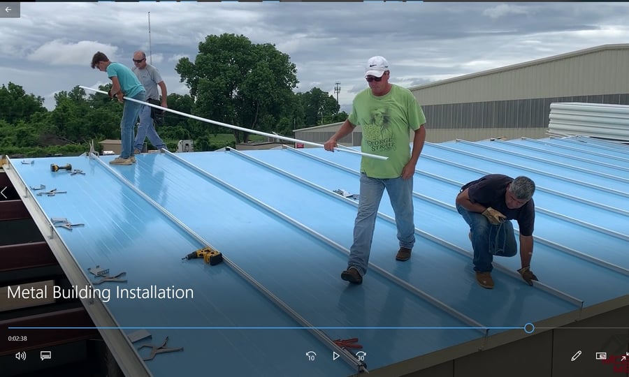 Installing Metal Buildings 101