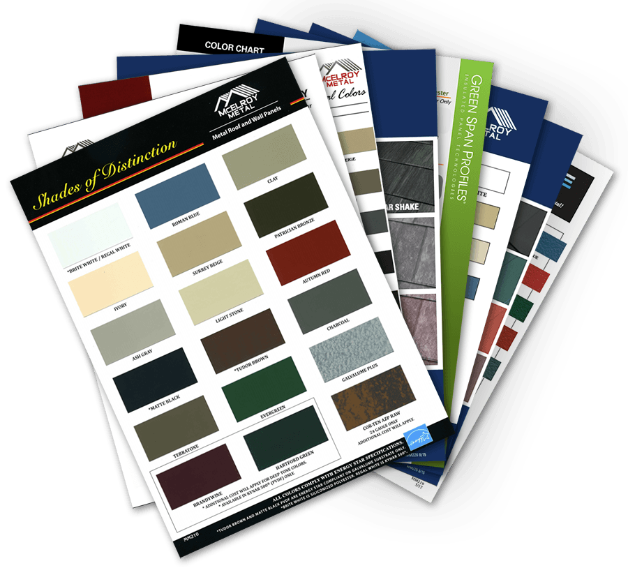 Color Combinations for Residential Metal Roofs