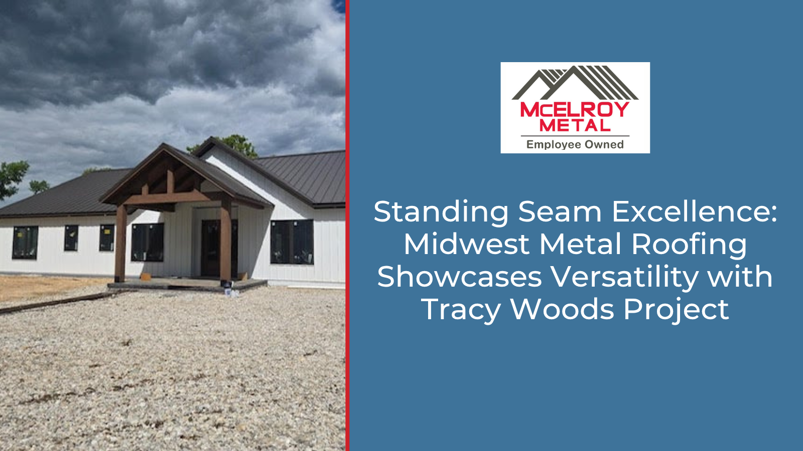 Standing Seam Excellence: Midwest Metal Roofing Showcases Versatility ...