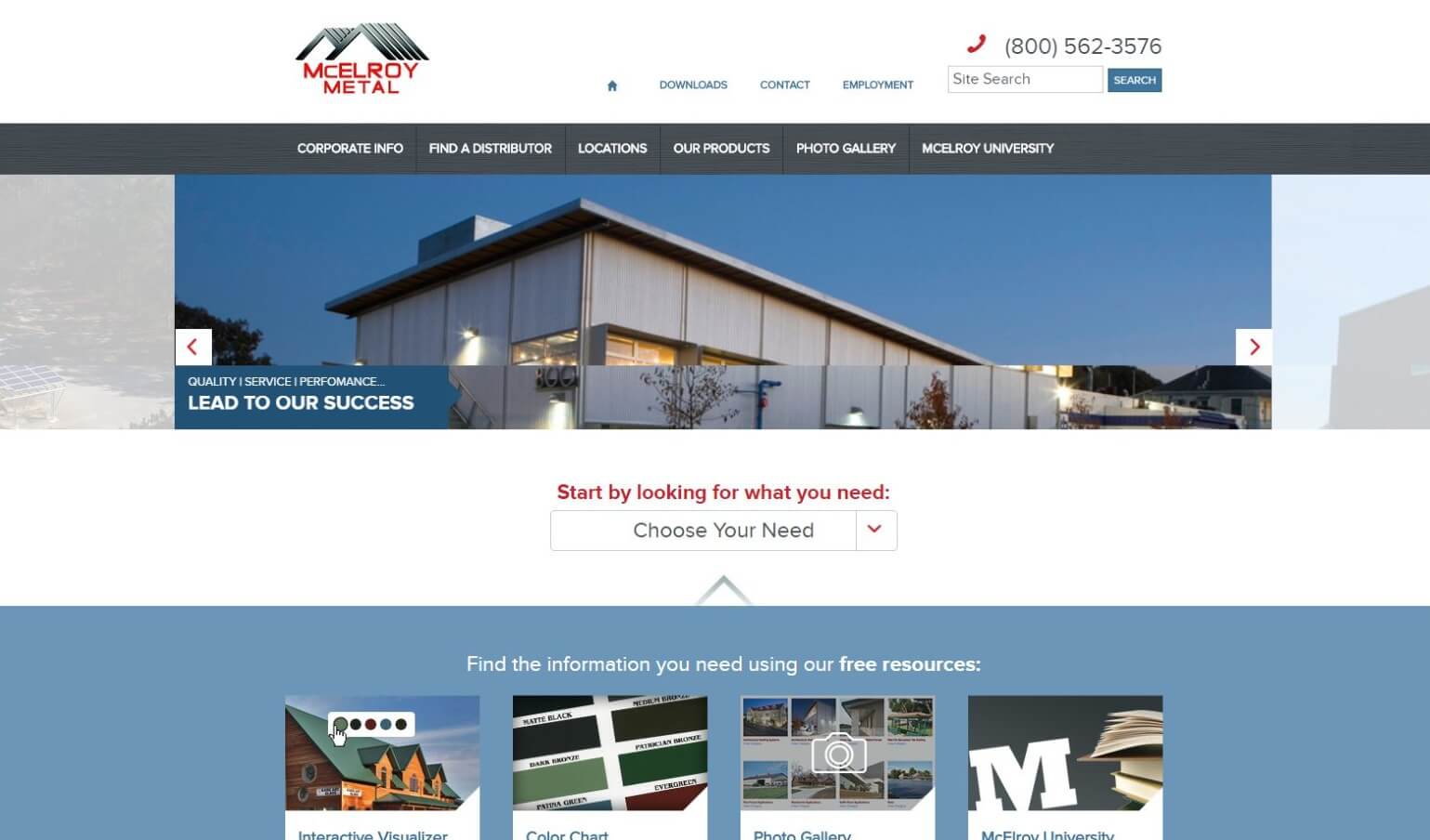 McElroy Metal relaunches McElroyMetal.com